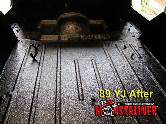 Introducing Monstaliner Uv Permanent Diy Roll On Bed Liner