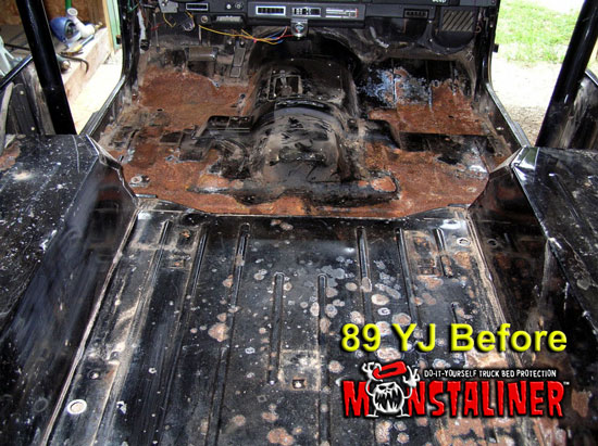 Introducing Monstaliner Uv Permanent Diy Roll On Bed Liner